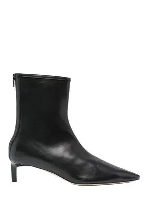 DEAR FRANCES Topo Pointed Leather Bootie