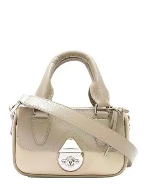 STUDIO CHOFAKIAN Turn-lock Mini Bag - Neutrals