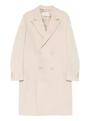 MANUEL RITZ Double-breasted Coat - Neutrals