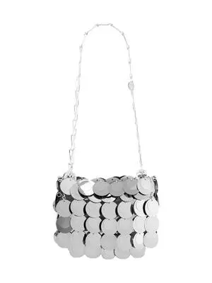 Rabanne Multi-layered Chain Mini Bag - Grey