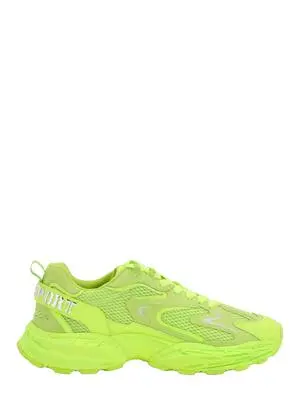 PLEIN SPORT Pulse X Mesh Sneakers - Yellow