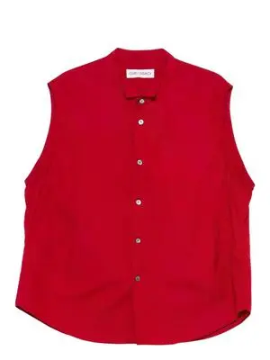 OUR LEGACY Sleeveless Buttoned Shirt