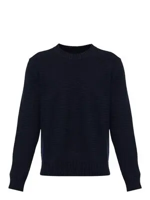 Bottega Veneta Cashmere Sweater - Navy Blue