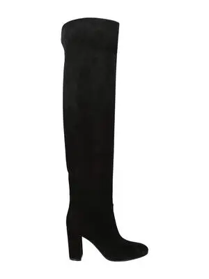 GIANVITO ROSSI Suede Over-the-knee Boots 85 - Black