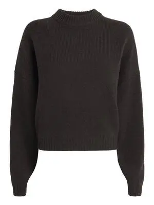 Le Kasha Organic Cashmere Anong Sweater - Brown