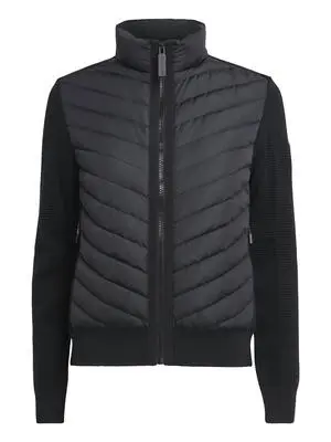 Canada Goose Down And Merino Wool Hybridge Jacket - Black