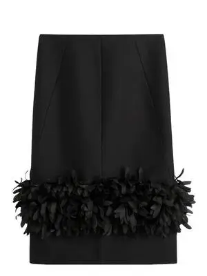 TOTÊME Petal Skirt - Black