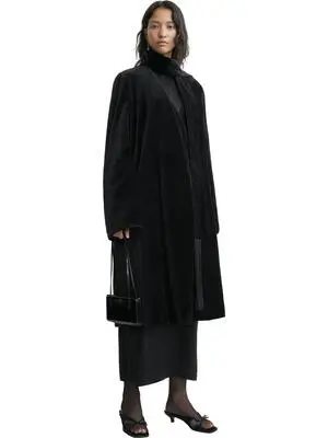 TOTEME Velvet Smoking Jacket - Black