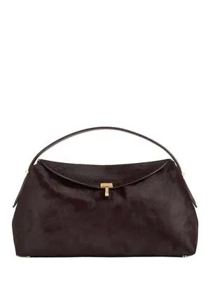 TOTEME T-lock Pony Hair Top Handle