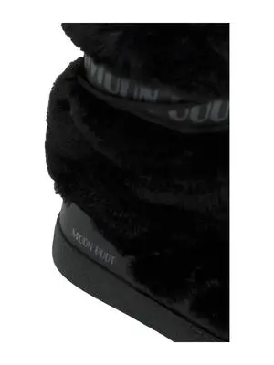 Moon Boot Ltrack Faux Fur High Snow Boots - Black
