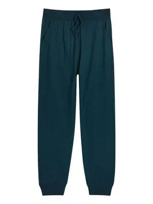 John Smedley Henning Merino Wool Sweatpants - Dark Green