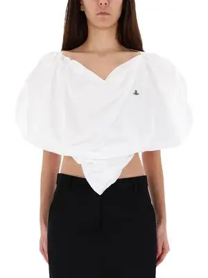 VIVIENNE WESTWOOD Heart Top - White