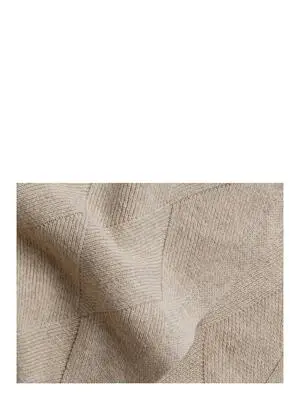 PARACHUTE Basketweave Merino Throw - Natural