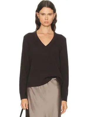 Jenni Kayne Flynn Cashmere Sweater - Espresso