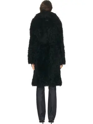 Acne Studios Oflama Messy Coat - Black