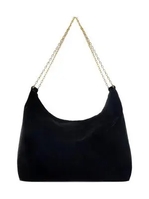 NEOUS Pavo West Velvet Shoulder Bag - Black