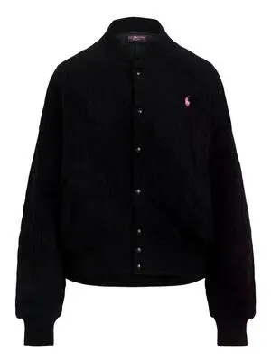 Polo Ralph Lauren Cable-knit Buttoned Cardigan - Black
