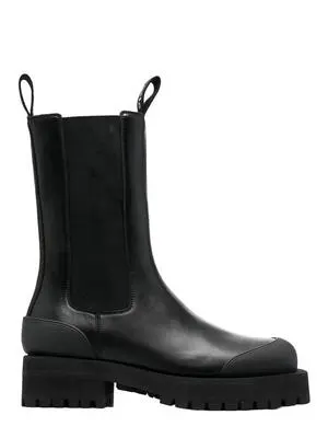 Palm Angels Chelsea Combat Boots - Black