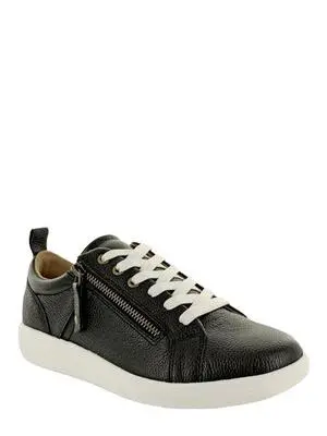STRIVE Talia Leather Sneaker - Black