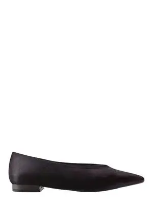 NOTABENE Ginevra Pointed-toe Ballerinas - Brown