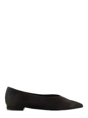 NOTABENE Ginevra Suede Ballerina - Brown