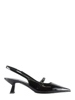 NOTABENE 50mm Eline Buckle-strap Pumps - Black