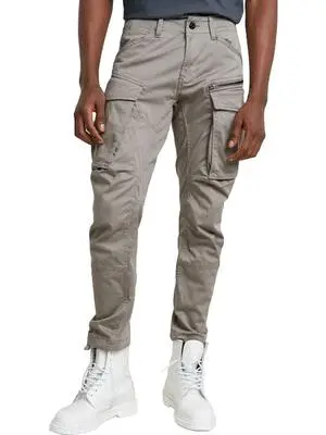 G-star Raw Rovic 3d Regular Fit Tapered Cargo Pants - Elephant Skin