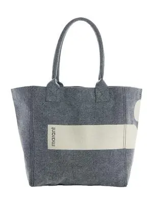 Isabel Marant Small Yenky Canvas Tote - Faded Black