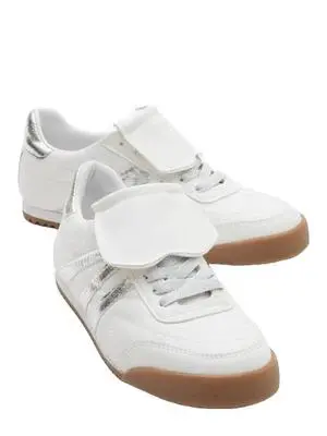 PROLOGUE SHOES Bria Sneakers White Faux Leather