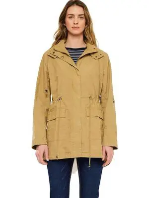 KANCAN Tarsier Utility Parka Jacket - Tan