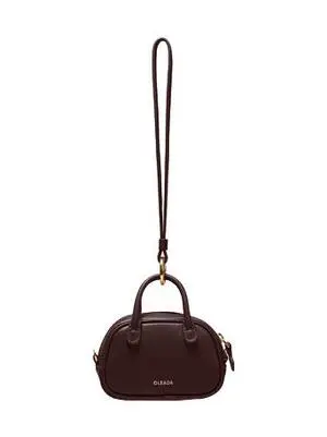 OLEADA Mini Marina Carryall Charm - Chocolate