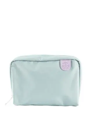 TIN MARIN Checs Nylon Pouch Light Blue