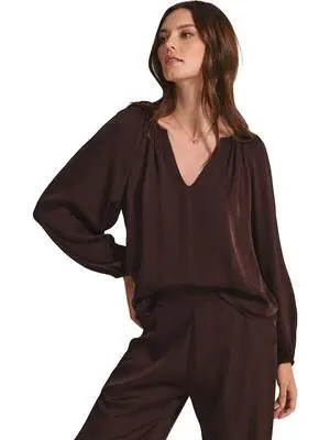 Velvet By Graham & Spencer Lyla Top - Natural