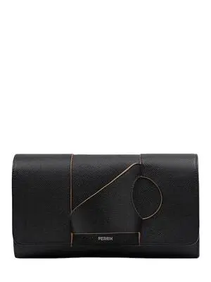 Perrin Lasymetrique Glove Clutch - Black