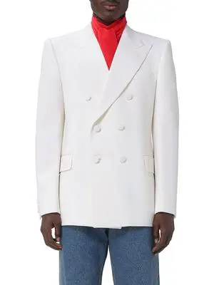 Valentino Garavani Double Breasted Jacket - White