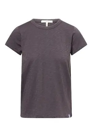 Rag & Bone Slub Cotton T-shirt - Greystone