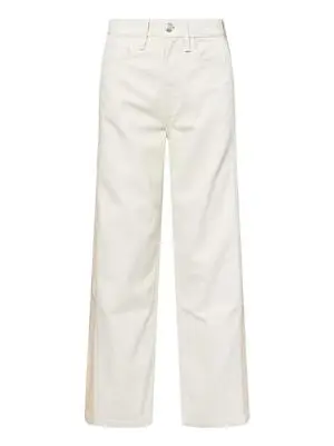 Rag & Bone Logan Spliced Wide-leg Denim Jeans - Twostone