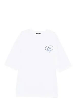 WILLY CHAVARRIA Precious Sad Papi Northsider T-shirt - White