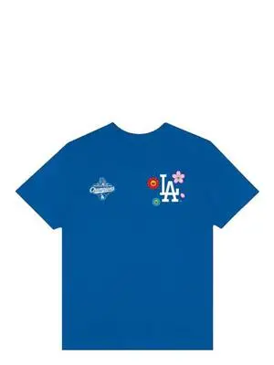 TAKASHI MURAKAMI Fanatics X Los Angeles Dodgers World Series 2025 Champs T-shirt - Blue