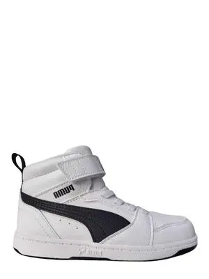 PUMA Rebound V6 Midin Sneakers - White/black