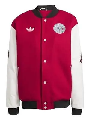 Adidas Graphic Jacket - Bold Red White
