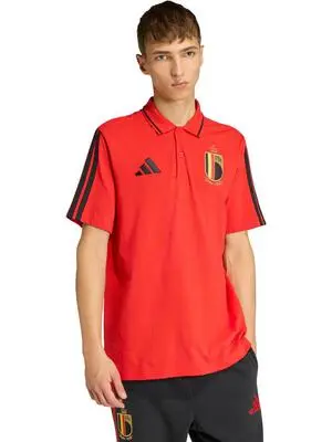 Adidas Belgium Dna Polo Shirt - Red