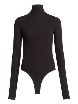 ALAÃA Alaïa Heart Bodysuit - Black