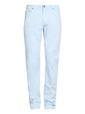PT TORINO Pants In Cotton And Elastane Blue