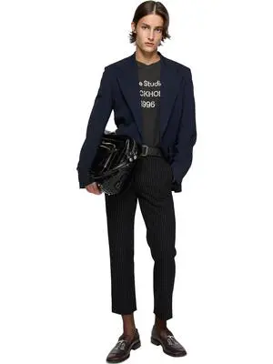 Acne Studios Fitted Suit Jacket - Navy