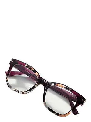 PEEPERS Square Buzzworthy Readers Brown Pattern