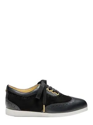Sarah Flint Britta Oxford - Black Calf And Crosta