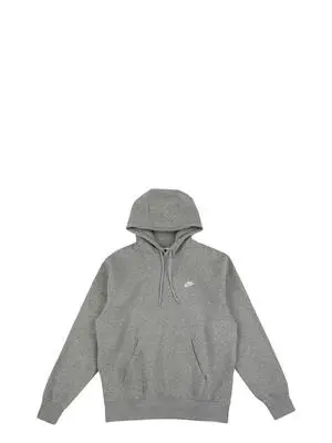 Nike Club Fleece Pullover Hoodie - Grey