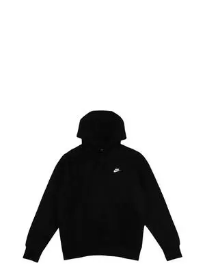 Nike Club Fleece Pullover Hoodie - Black