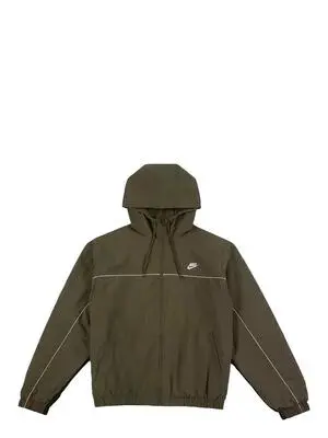 Nike Hooded Club Jacket - Green